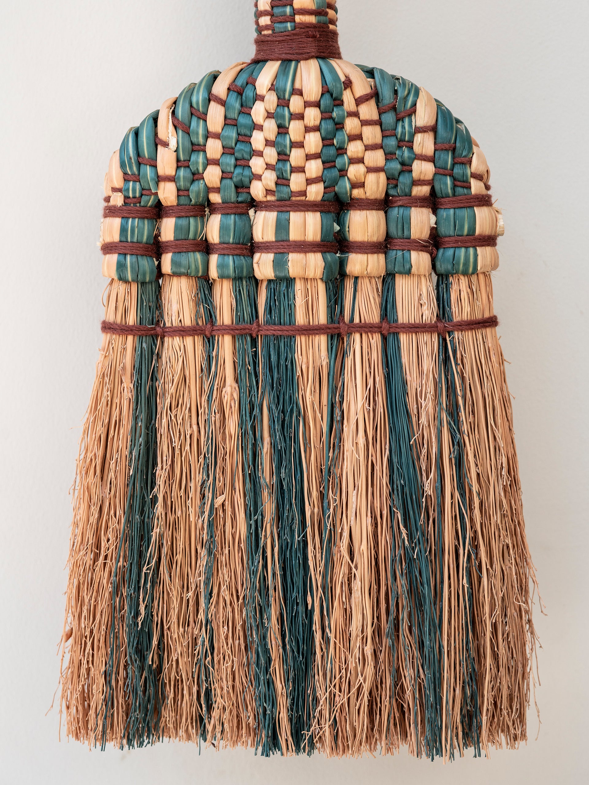 Baan Boon Broom - Blue + Cream